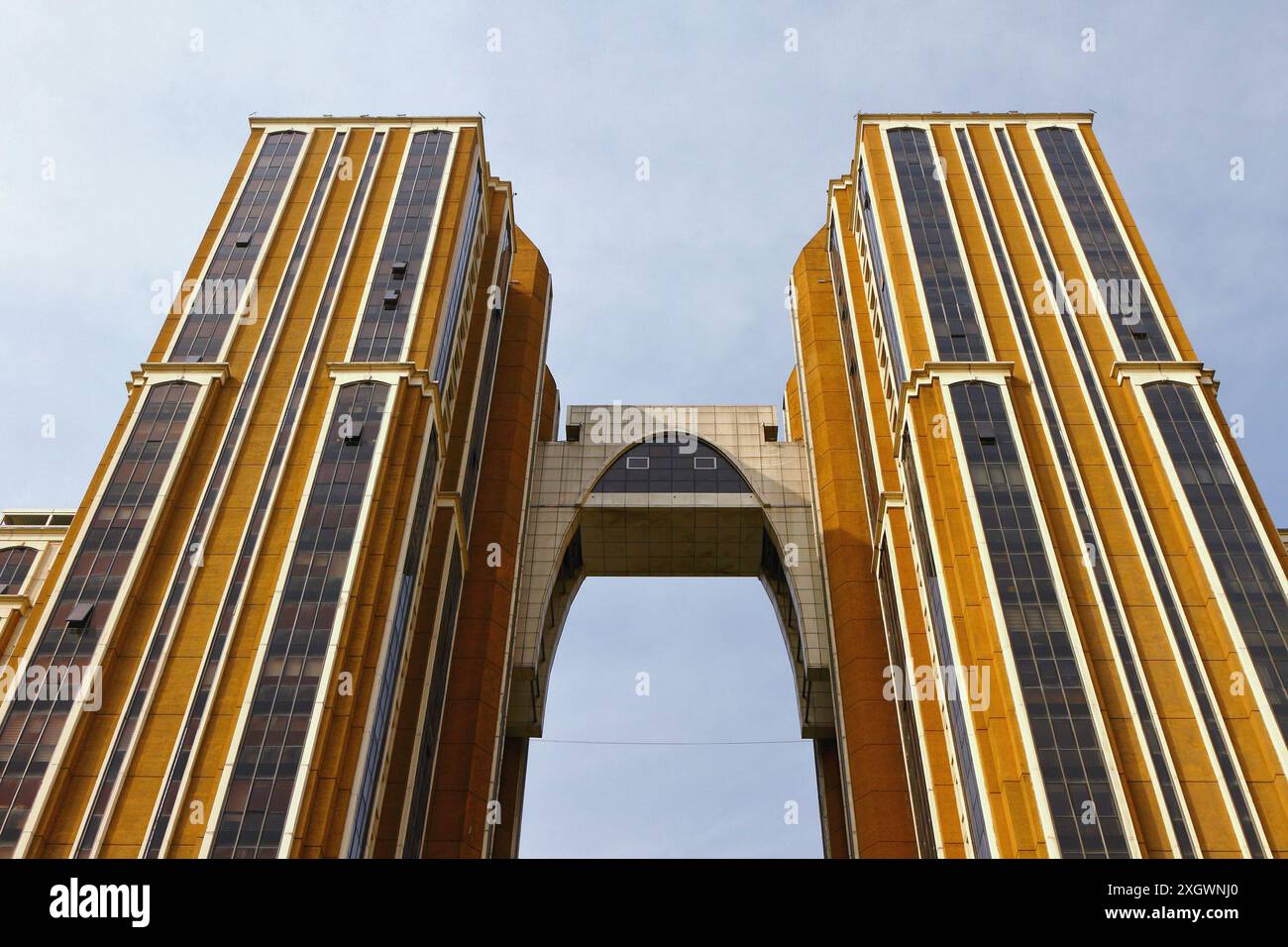 Having two towers hi-res stock photography and images - Alamy