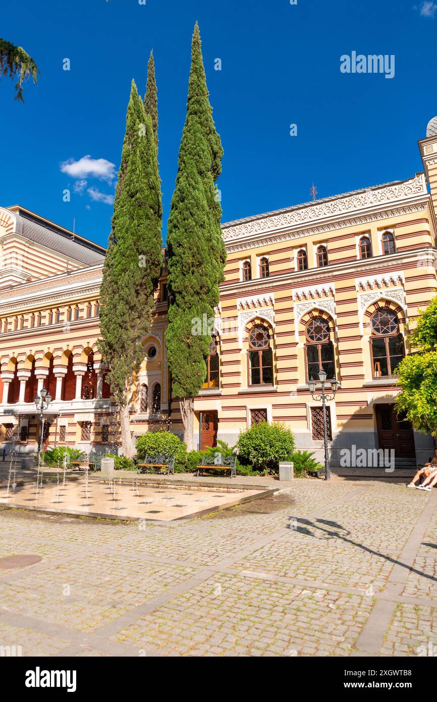 Tbilisi, GEO- 23 JUN, 2024: Georgian National Opera and Ballet Theater ...