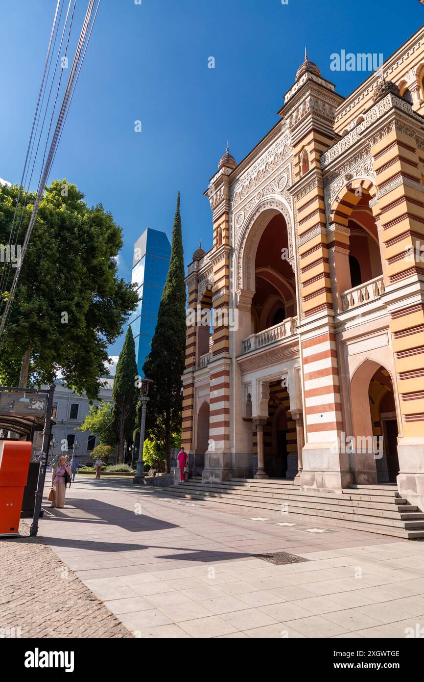 Tbilisi, GEO- 23 JUN, 2024: Georgian National Opera and Ballet Theater ...