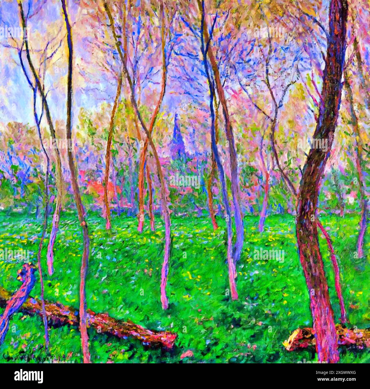 Bennecourt, 1887 (painting) by Artist Monet, Claude (1840-1926) French ...