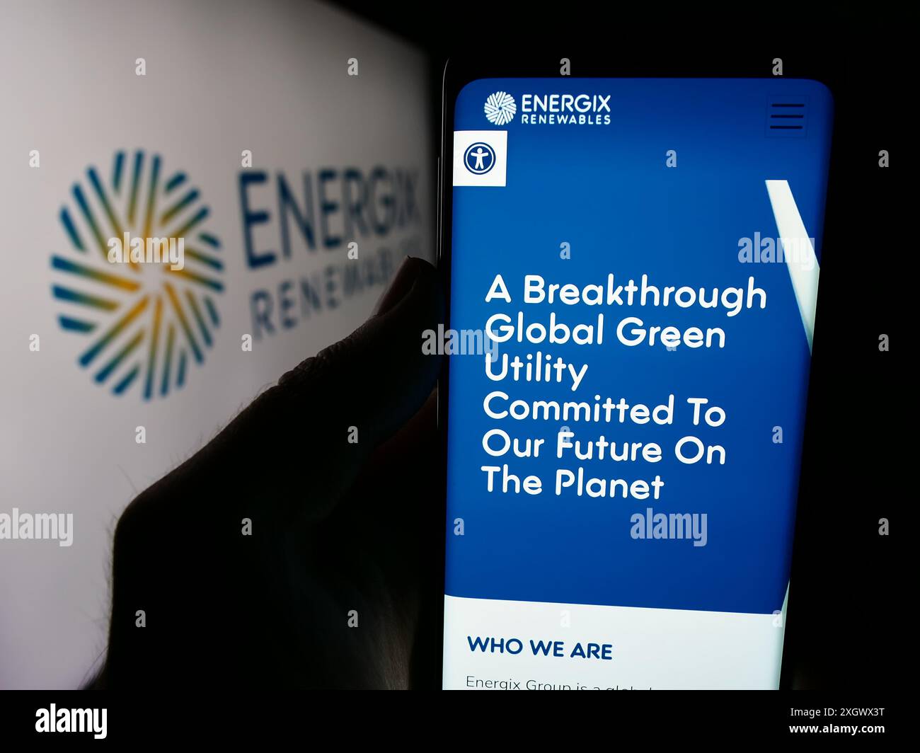 Energix logo hi-res stock photography and images - Alamy