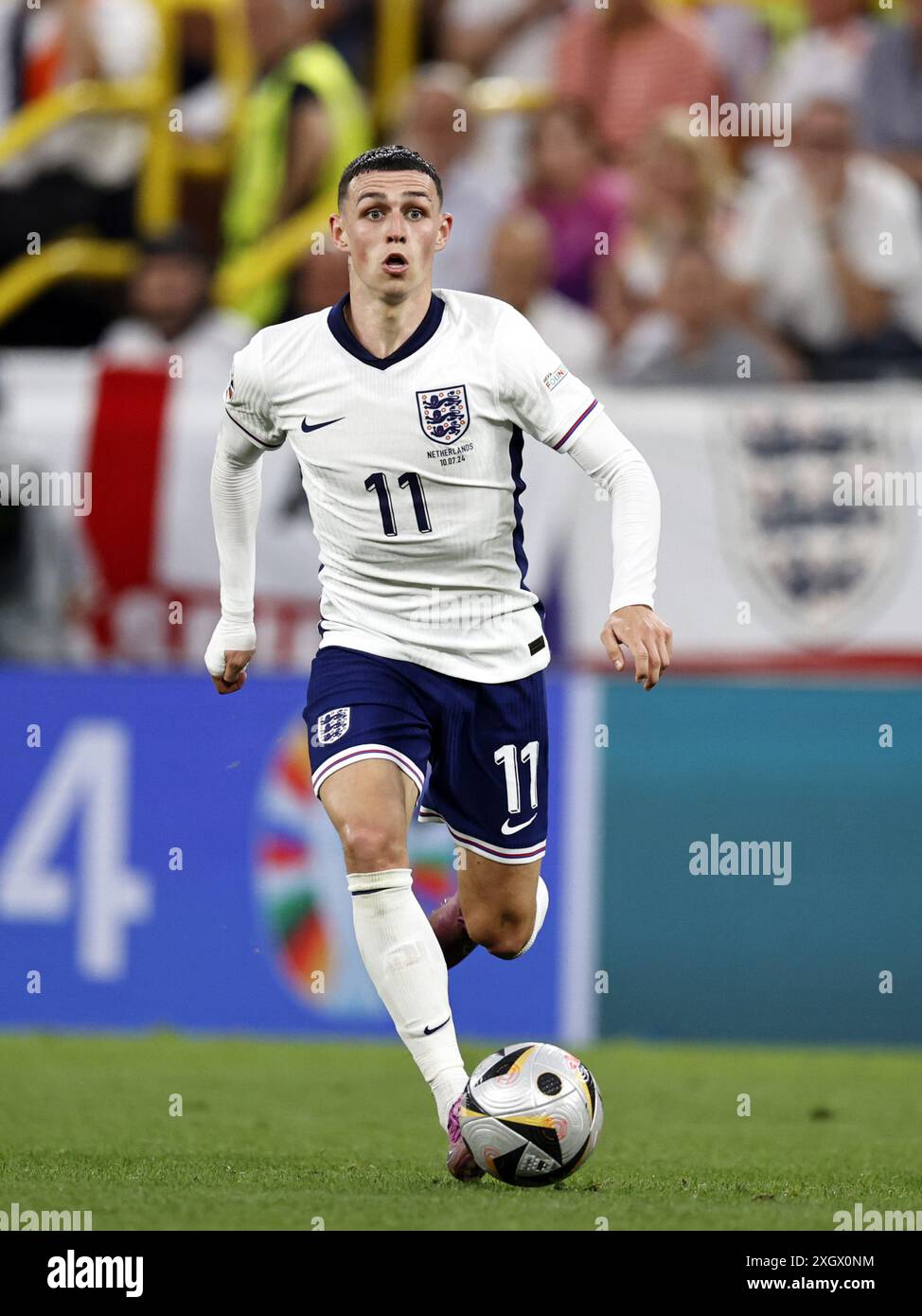 Dortmund - Phil Foden of England during the UEFA EURO 2024 Semi-final ...