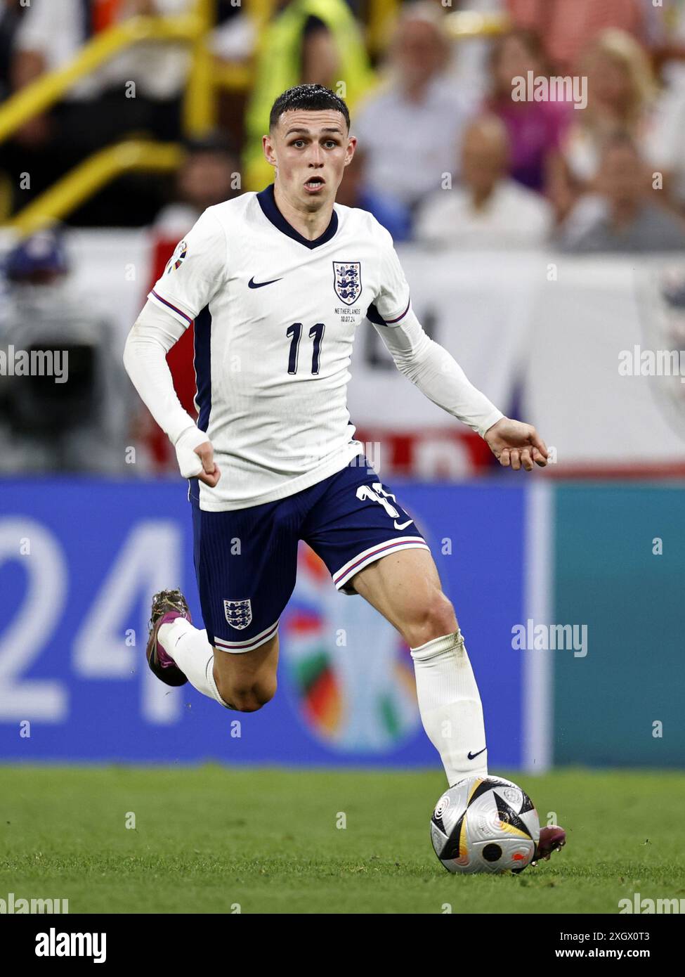 Dortmund - Phil Foden of England during the UEFA EURO 2024 Semi-final ...