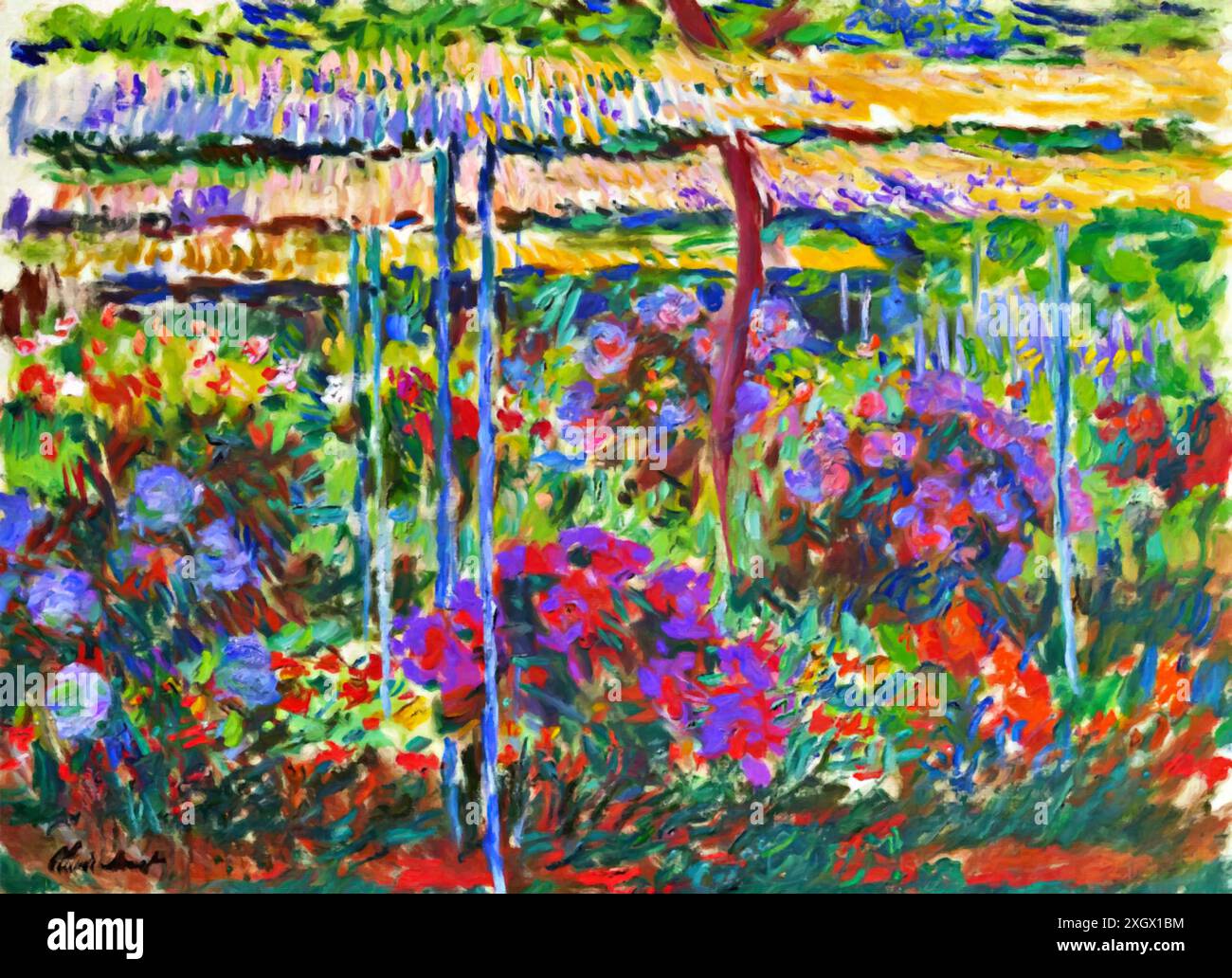 Painter peonies Stock Vector Images - Alamy