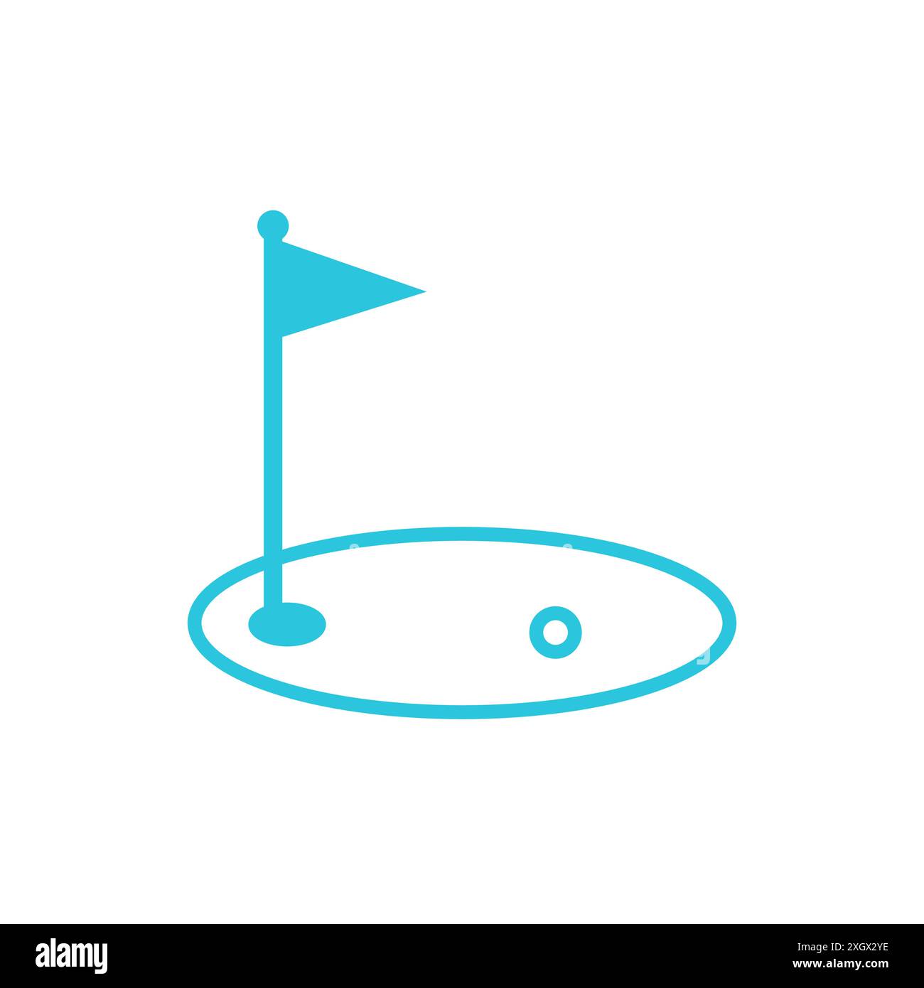 Play putting in putting on Stock Vector Images - Alamy