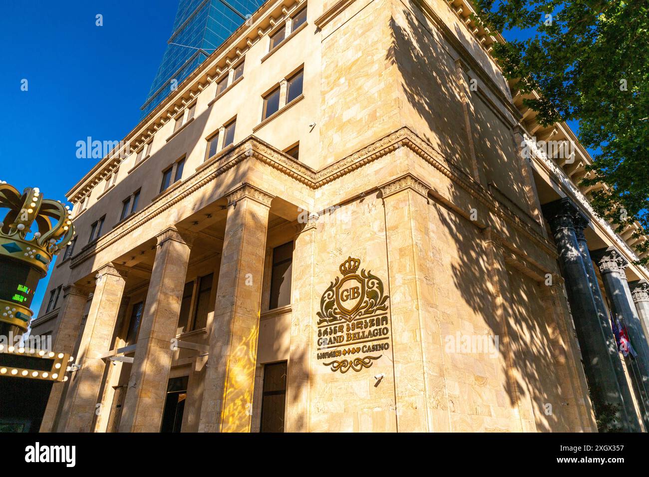 Tbilisi, Georgia - 23 JUNE, 2024: Grand Bellagio Tbilisi is a hotel and ...
