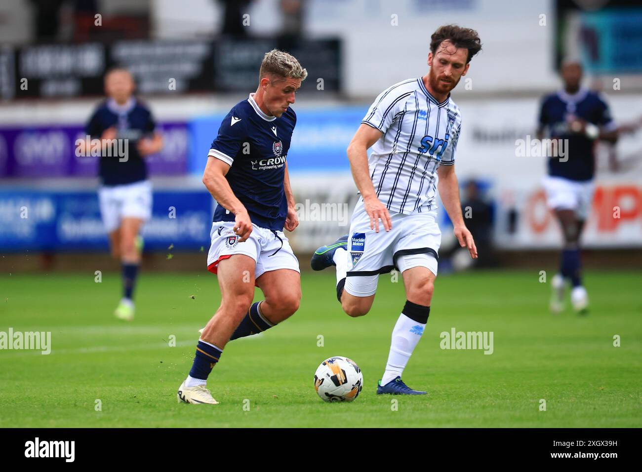 East End Park, Dunfermline, UK. 10th July, 2024. Scottish Pre Season ...
