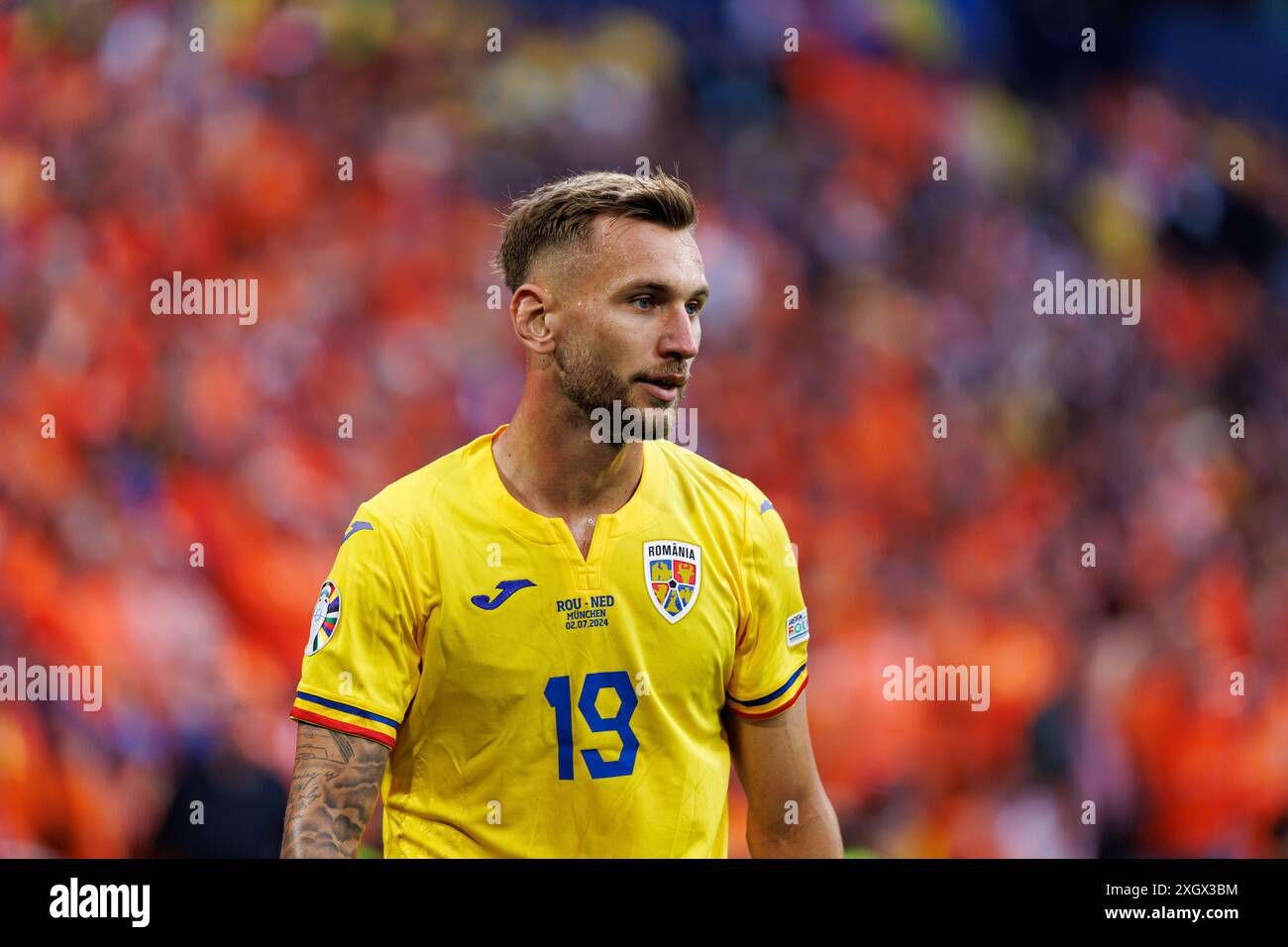 Denis Dragus seen during UEFA Euro 2024 Round of 16 game between ...