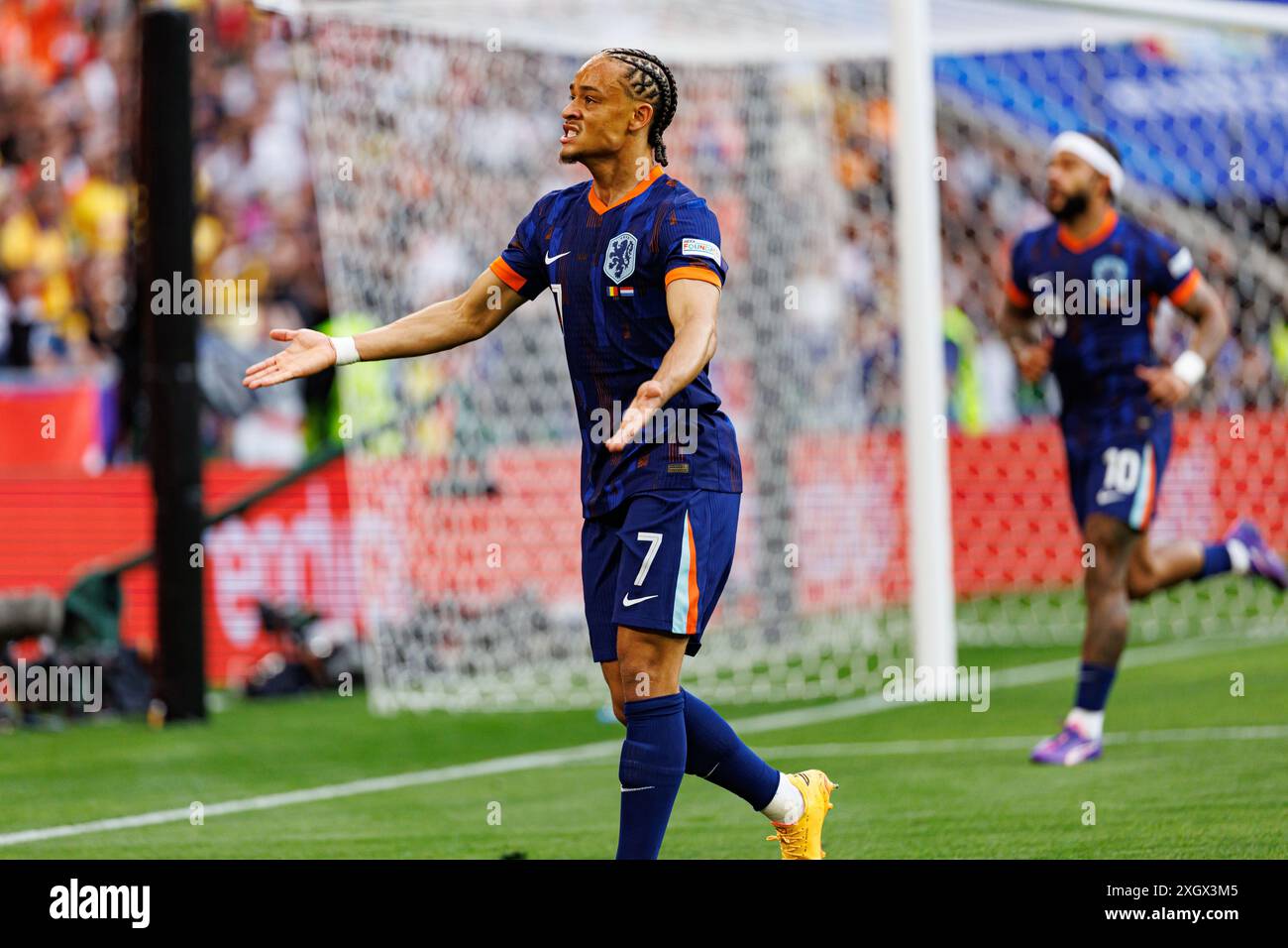 Xavi Simons seen during UEFA Euro 2024 Round of 16 game between ...