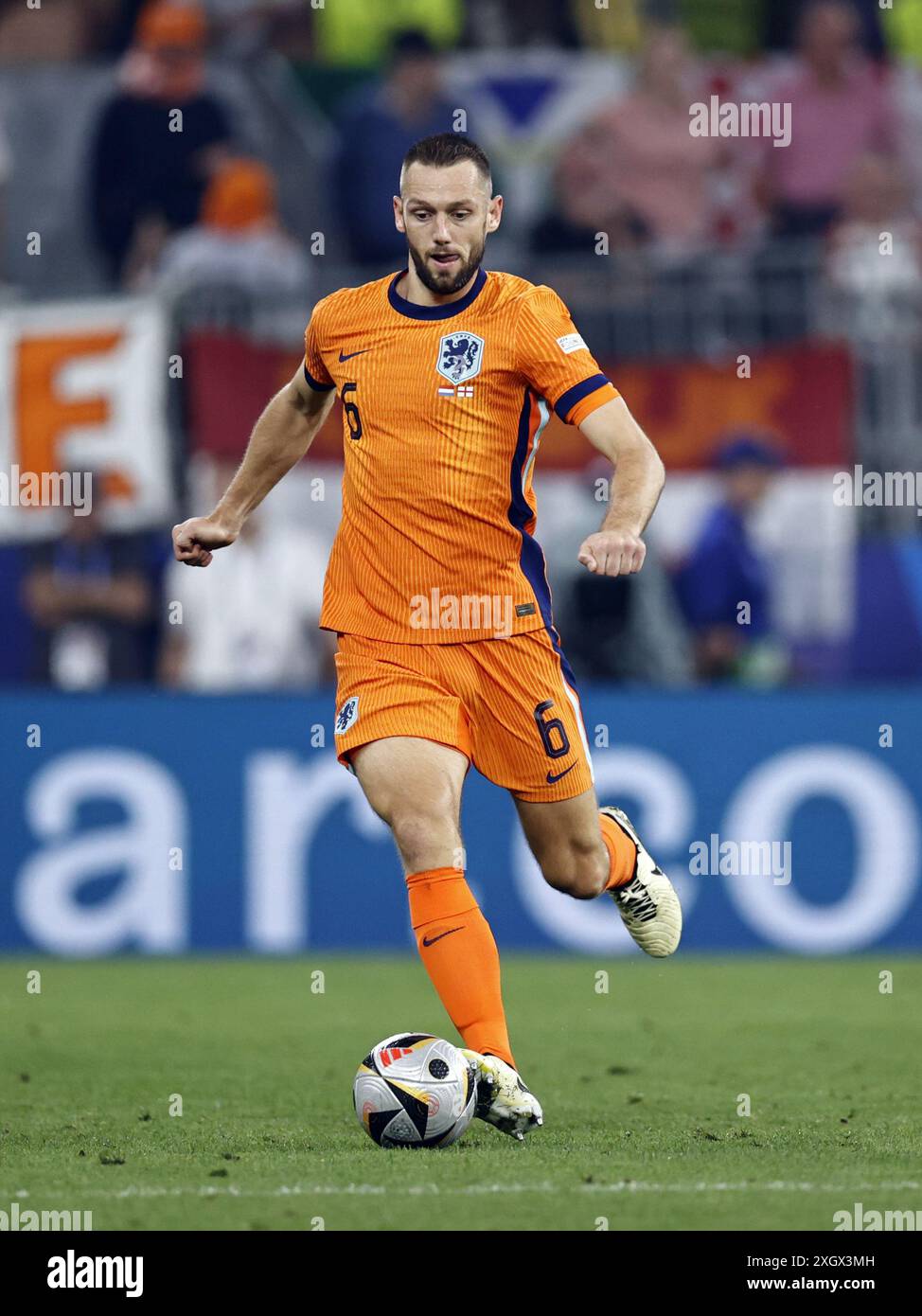Dortmund - Stefan De Vrij of Holland during the UEFA EURO 2024 Semi ...