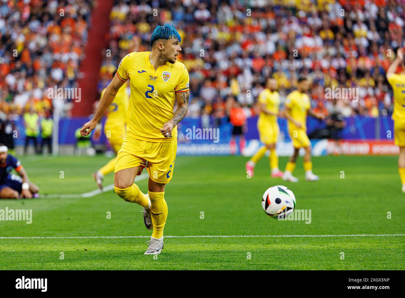 Andrei Ratiu seen during UEFA Euro 2024 Round of 16 game between ...