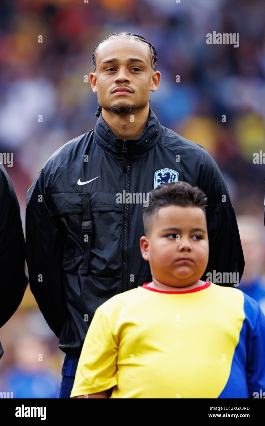 Xavi Simons seen during UEFA Euro 2024 Round of 16 game between ...