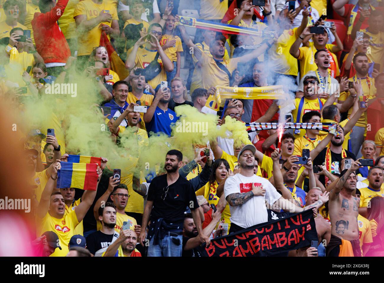 Romania euro 2024 fans hi-res stock photography and images - Alamy