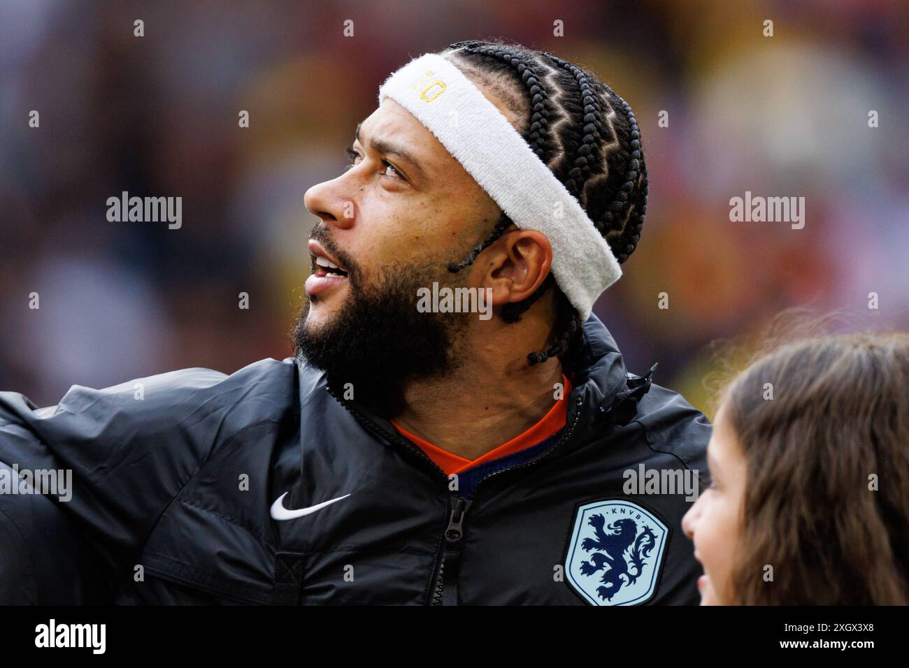 Memphis Depay seen during UEFA Euro 2024 Round of 16 game between ...