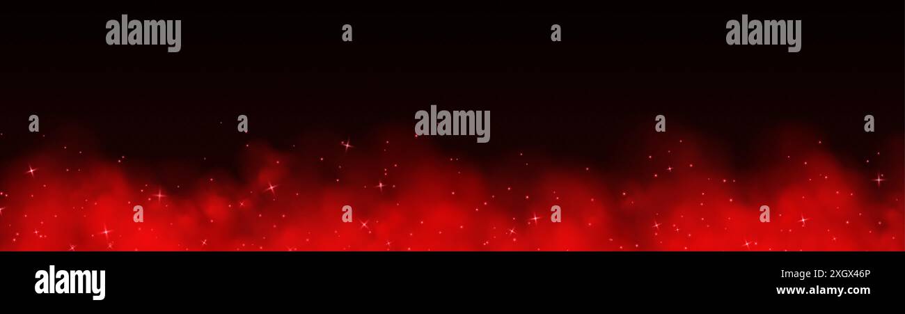 Particle spark red fog background Stock Vector Images - Alamy