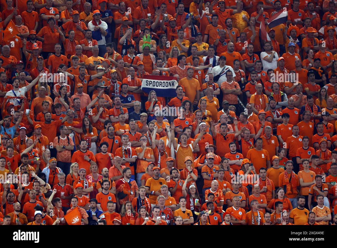 Dortmund - Fans during the UEFA EURO 2024 Semi-final match between the ...