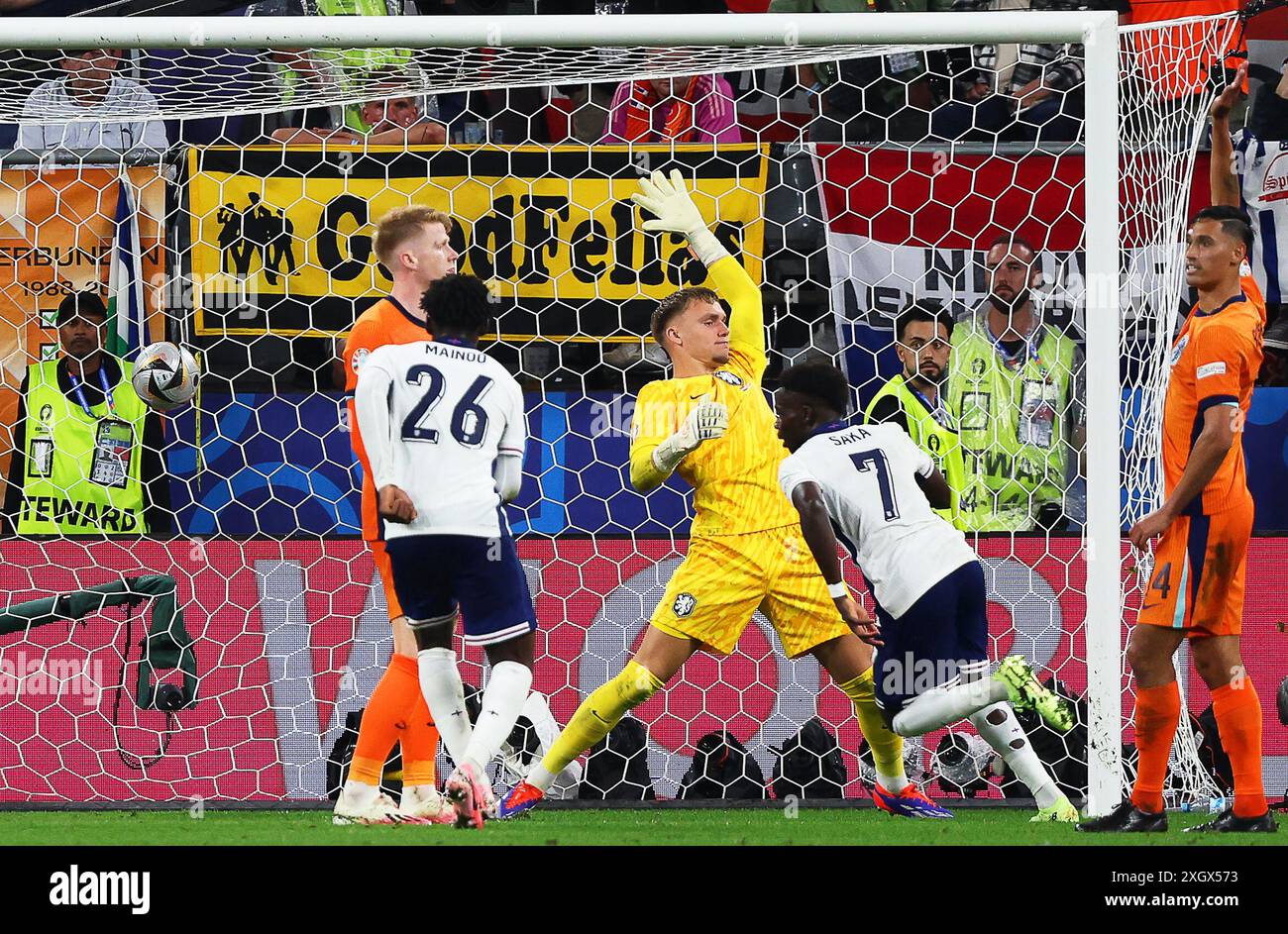 Dortmund, Germany. 10th July, 2024. Soccer, UEFA Euro 2024, European Championship, Netherlands ...