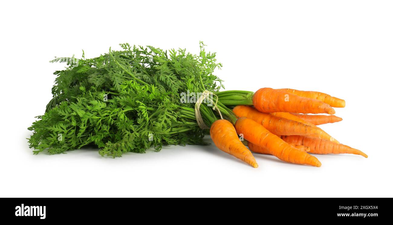 Isolated carrots with foliage hi-res stock photography and images - Alamy