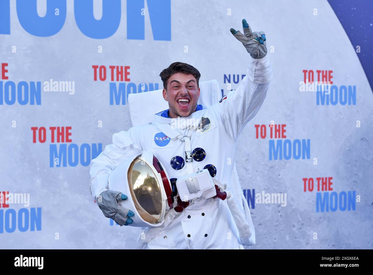Johny Münster bei der Deutschlandpremiere von TO THE MOON im Zoo Palast ...