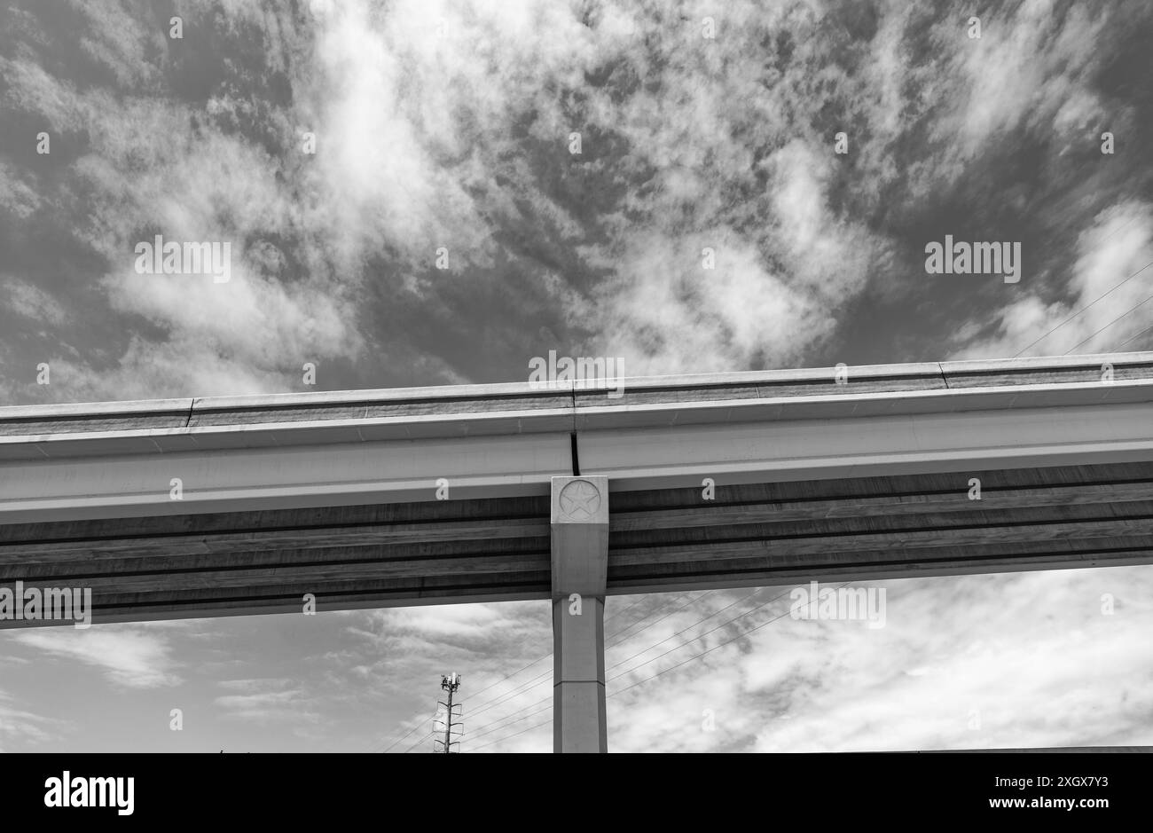 road junction. flyover architecture of transport system. bridge ...