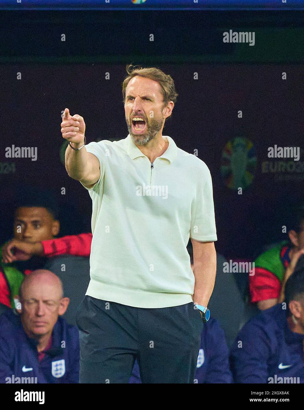 Dortmund, 10/07/2024, Gareth Southgate, headcoach England, in the semi ...