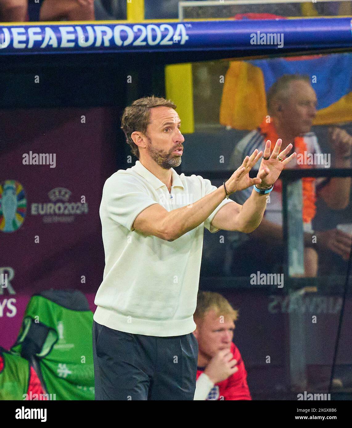 Dortmund, 10/07/2024, Gareth Southgate, headcoach England, in the semi ...