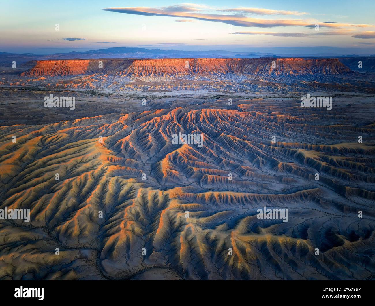 Arizona badlands aerial hi-res stock photography and images - Alamy