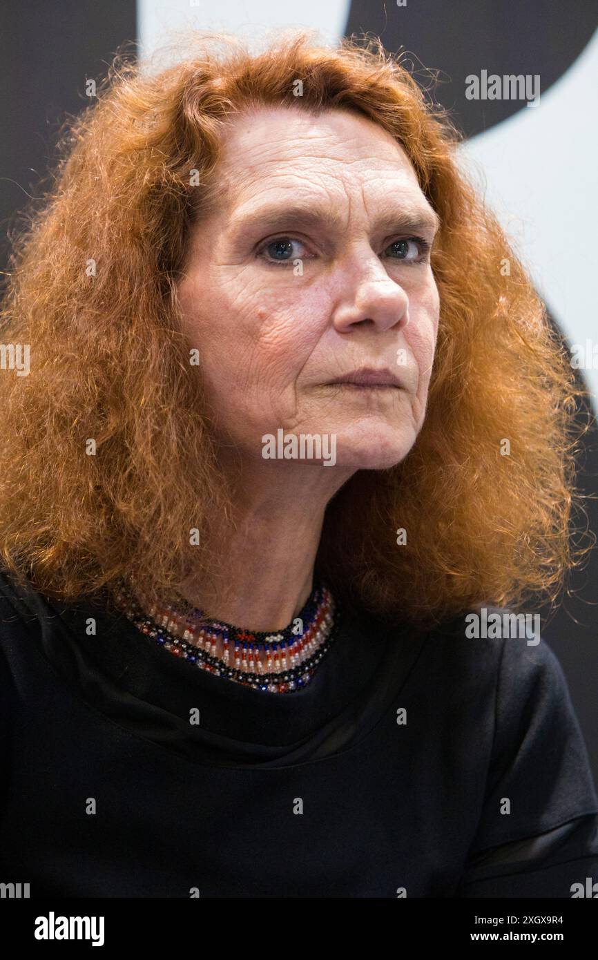 Turkish writer and human rights activist Aslı Erdoğan (Asli Erdogan) is ...