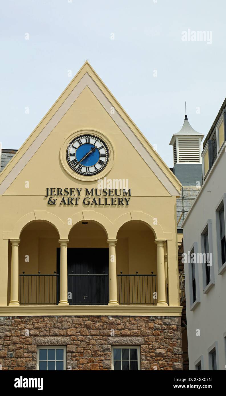 Jersey Museum and Art Gallery Stock Photo - Alamy