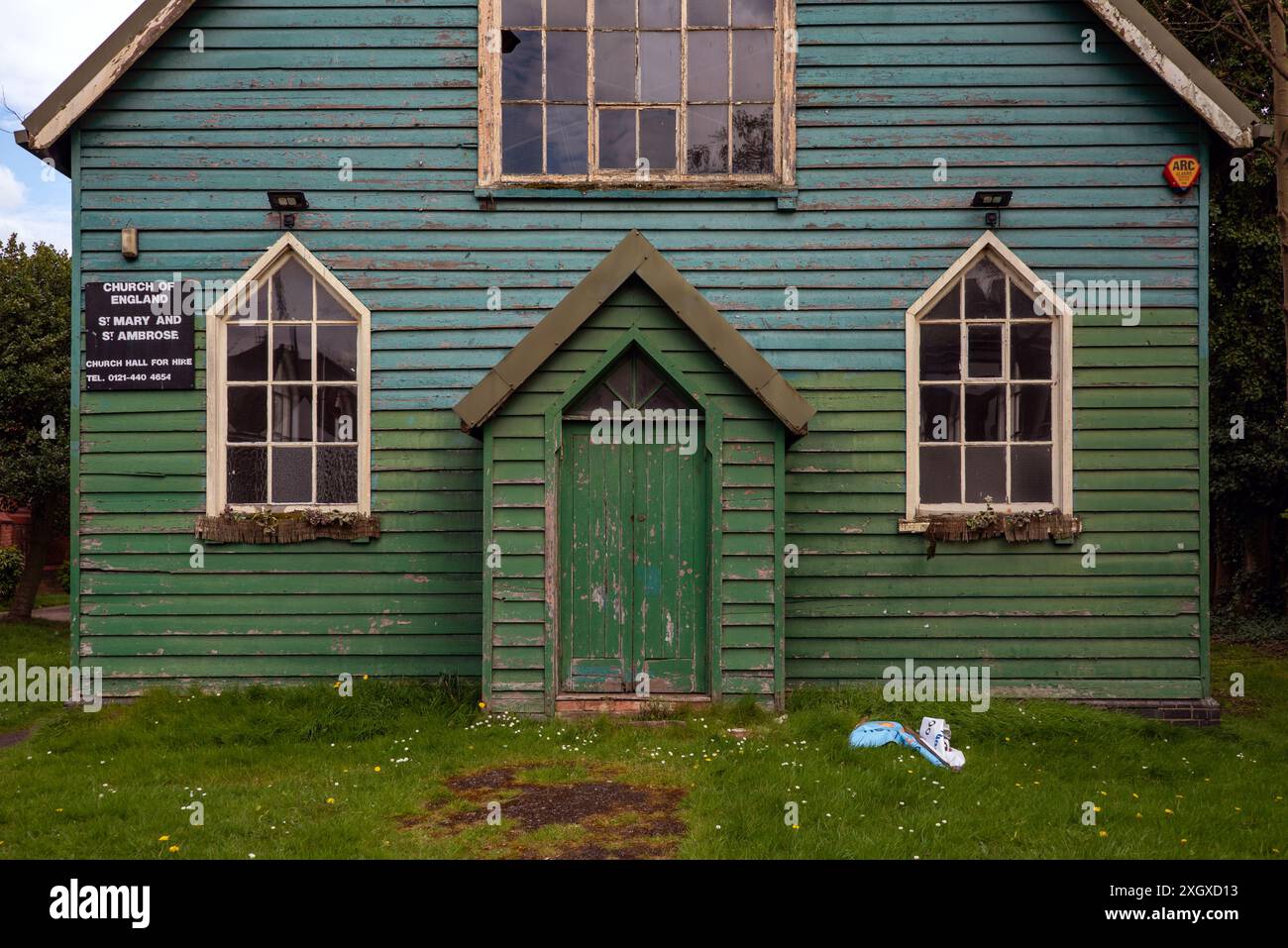 St Mary & St Ambrose Church Hall, Birmingham, West Midlands, UK Stock ...