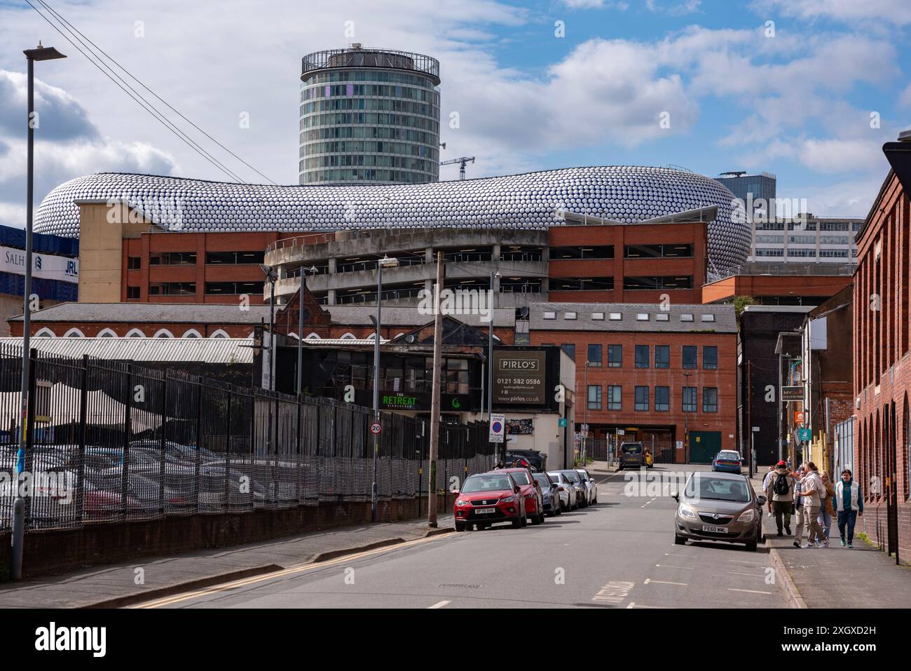 Urban scene in Digbeth, Birmingham, UK Stock Photo - Alamy