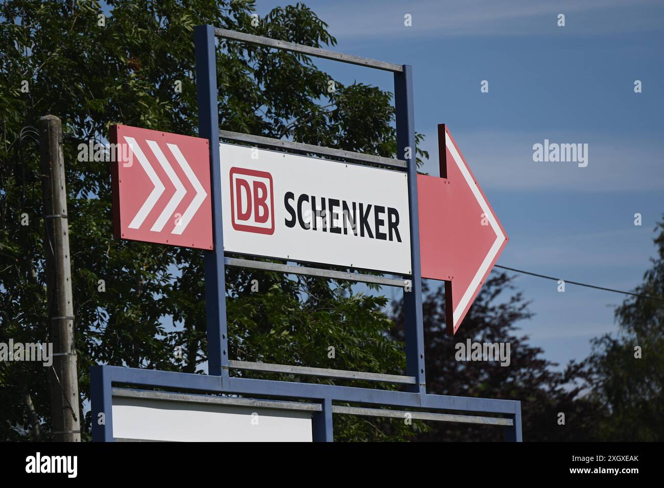 Logo, Schriftzug des Logistik Unternehmen Schenker, eine Tochter der ...