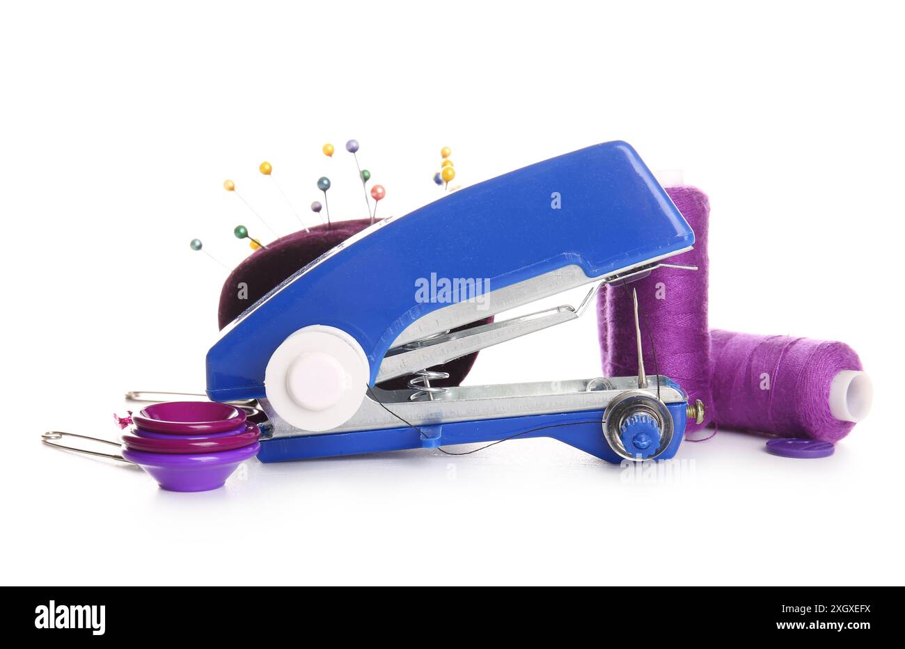 Tailoring sewing materials Cut Out Stock Images & Pictures - Alamy