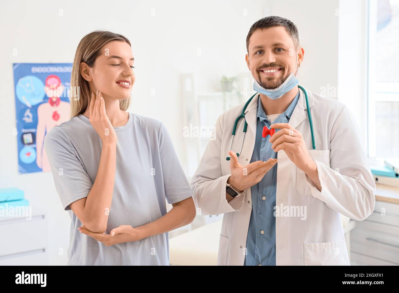 Endocrine system man woman hi-res stock photography and images - Alamy