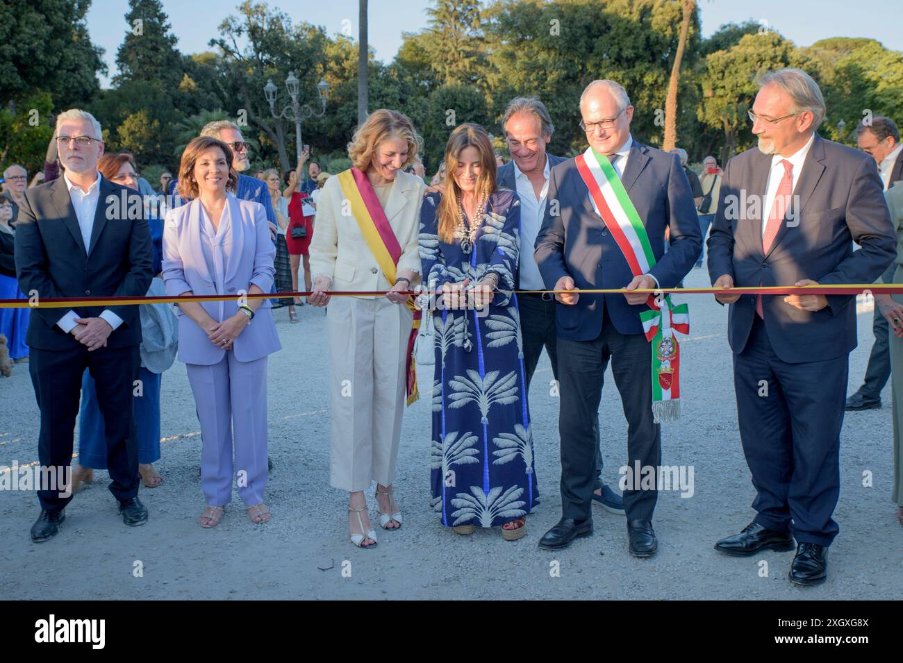 July 10, 2024, Rome, Italy: The Honorable FEDERICO MOLLICONE(L ...