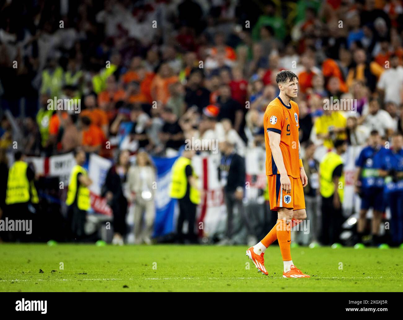 DORTMUND - Wout Weghorst after the UEFA EURO 2024 Semi-final match ...