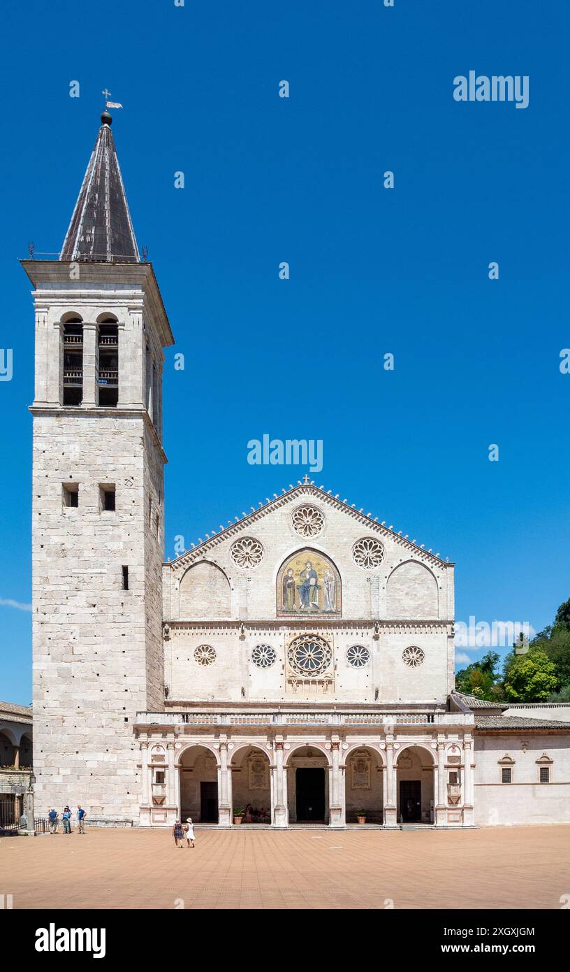 Spoleto, Perugia, Italy, Spoleto Cathedral Cattedrale di Santa Maria ...