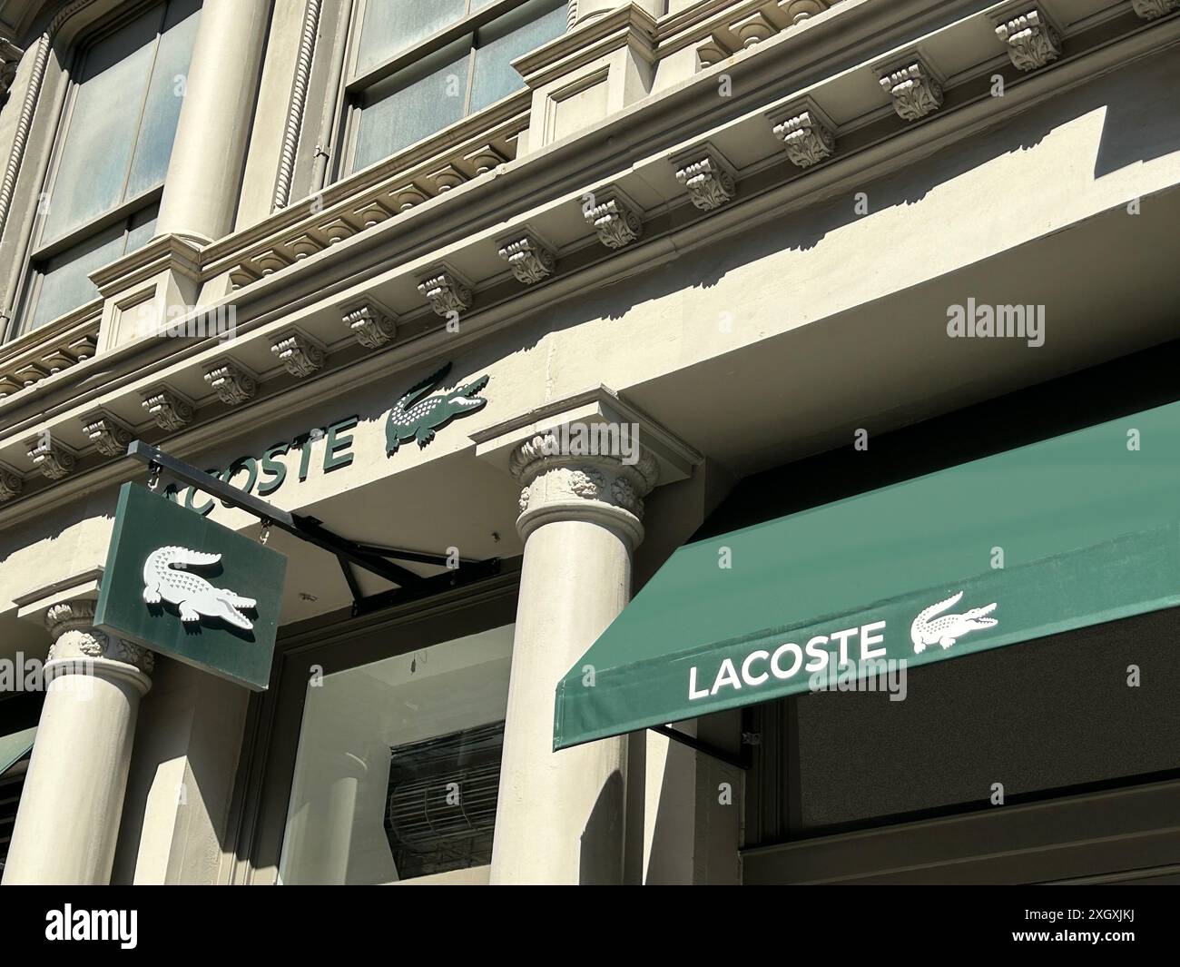 Lacoste store hi-res stock photography and images - Alamy