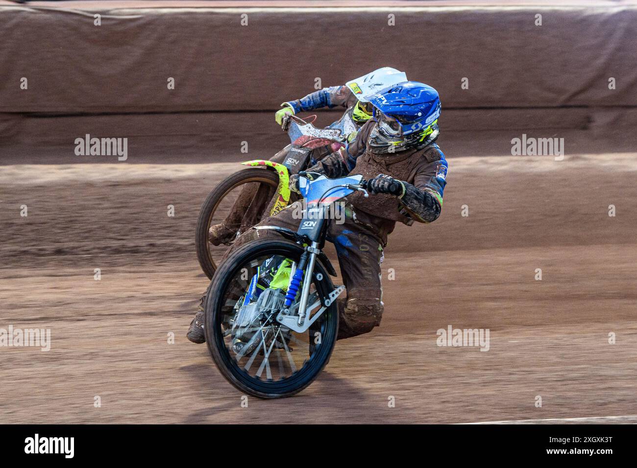 Matic Ivacic of Slovenia in Blue rides inside Vaclav Milik of The Czech ...