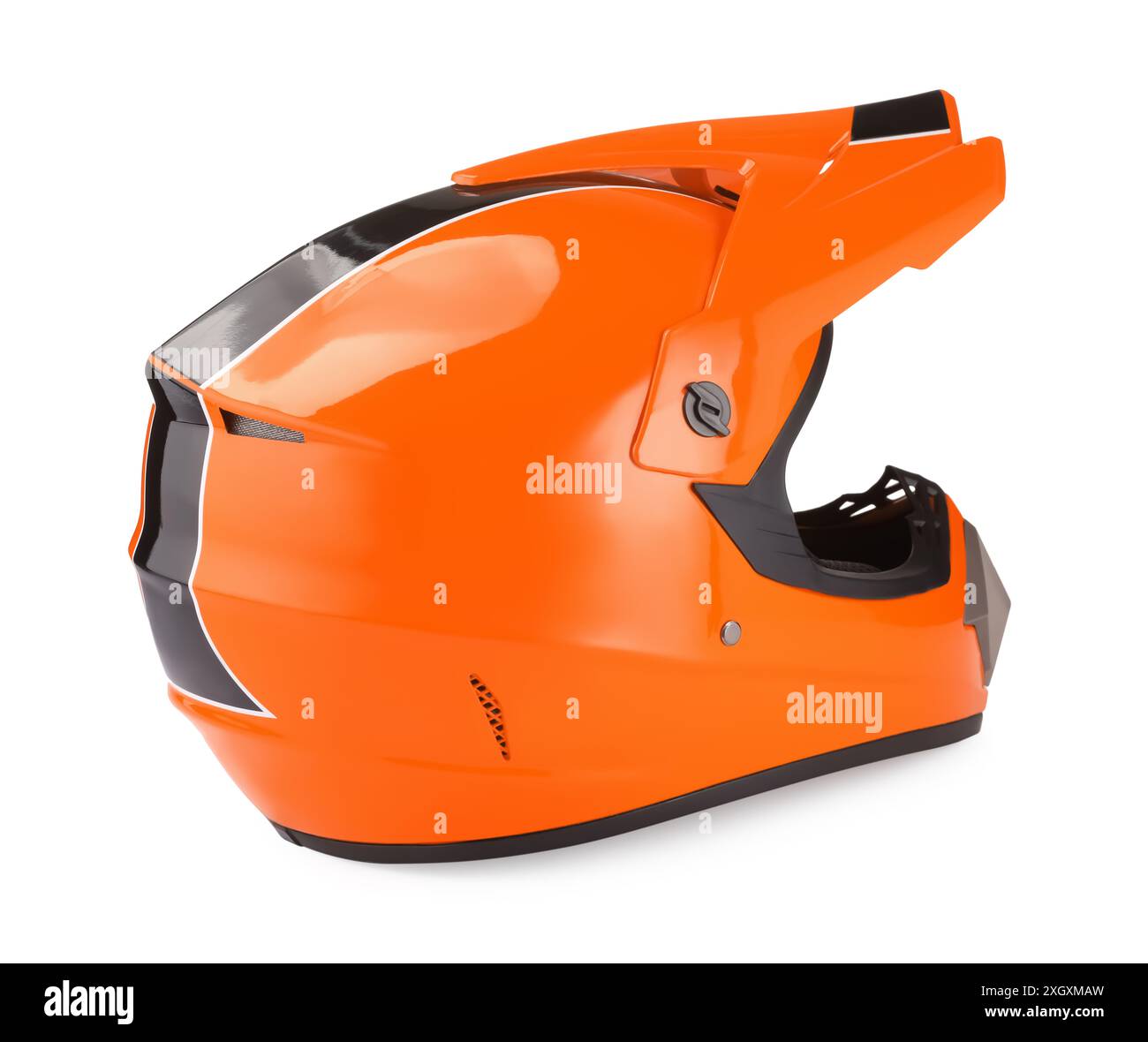 Orange motorcycle Cut Out Stock Images & Pictures - Alamy
