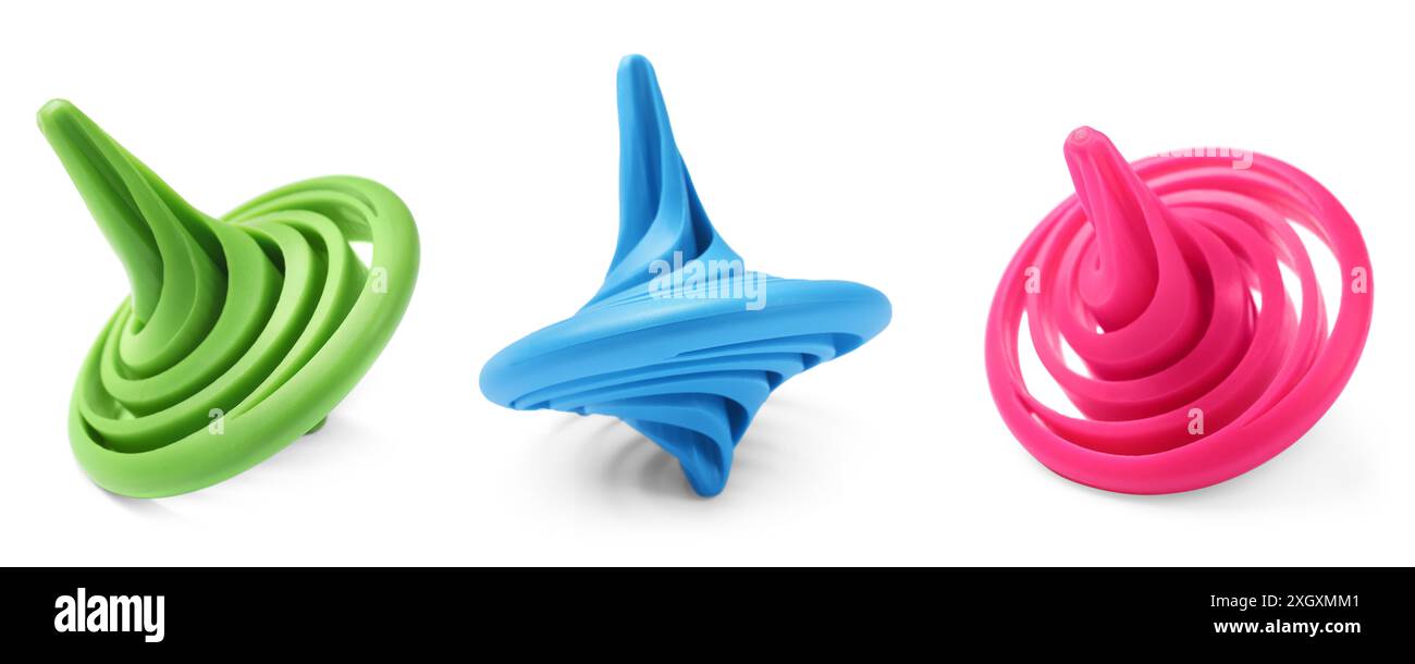Children spinning tops Cut Out Stock Images & Pictures - Alamy