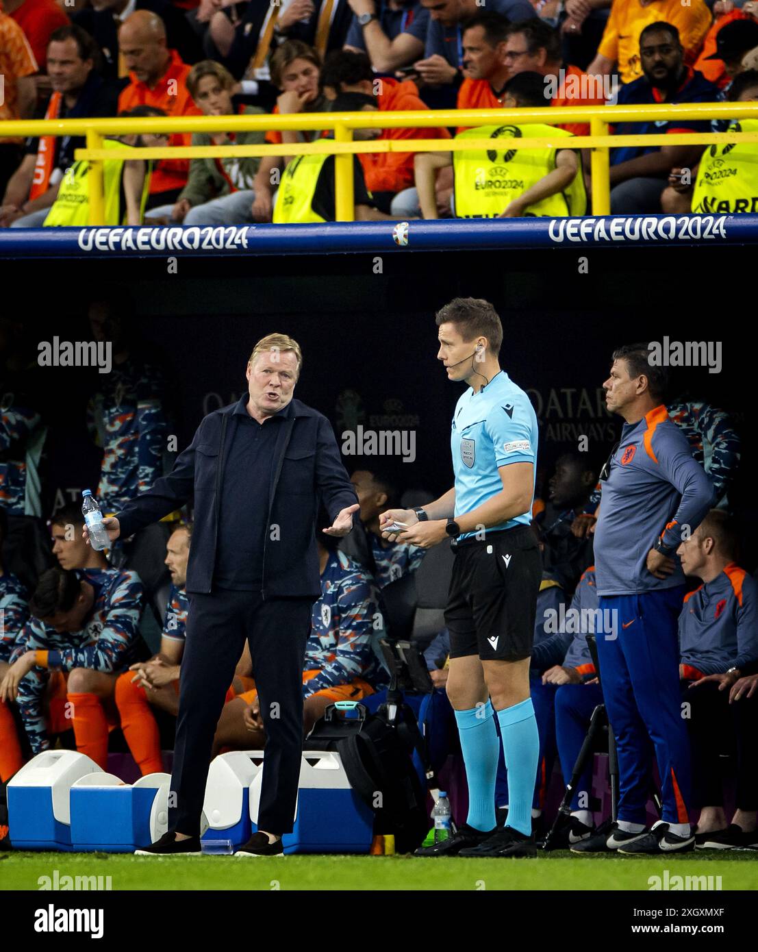 DORTMUND - Holland coach Ronald Koeman during the UEFA EURO 2024 Semi ...