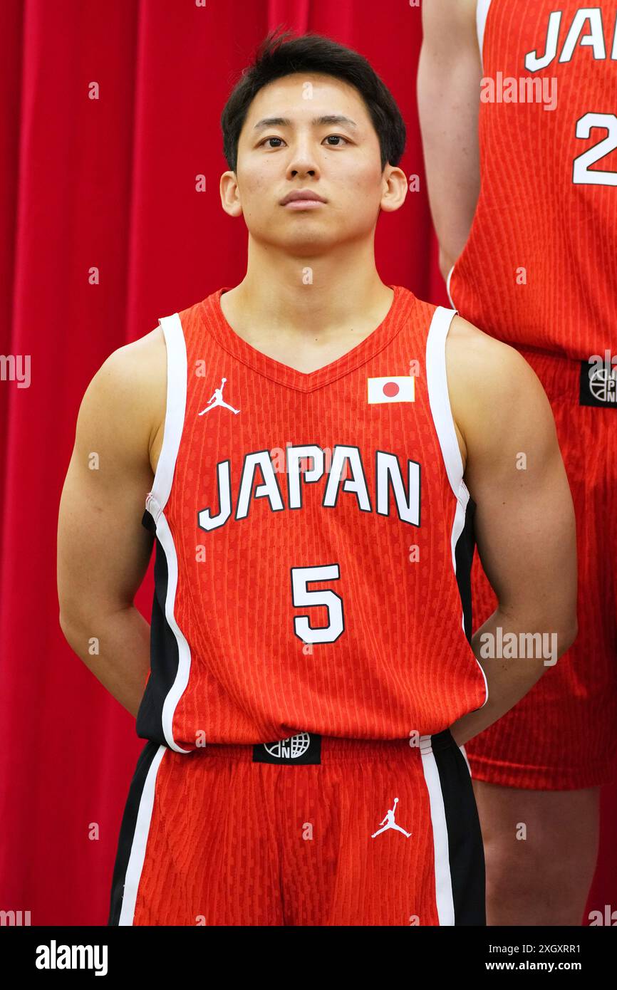 Tokyo, Japan. 10th July, 2024. Yuki Kawamura (JPN) Basketball : Mens ...