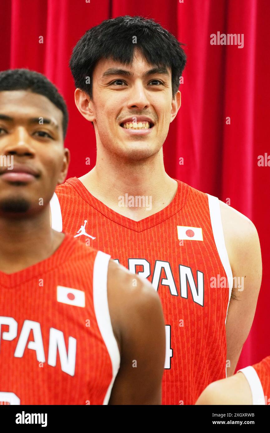 Tokyo, Japan. 10th July, 2024. Hugh Watanabe (JPN) Basketball : Mens ...