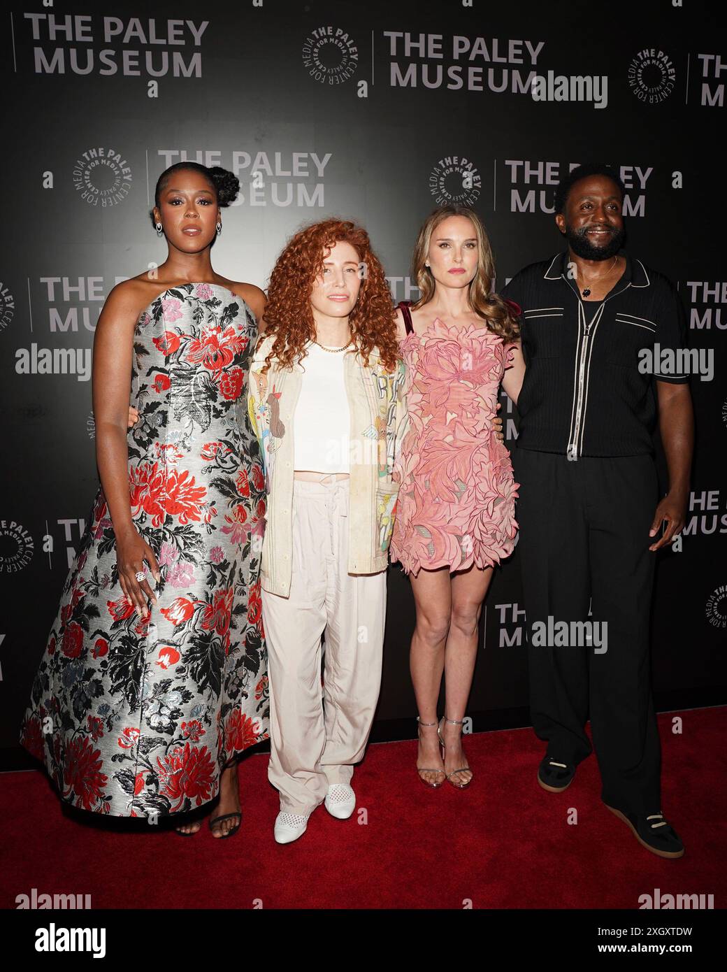 Ny. 10th July, 2024. Moses Ingram, Alma Har'el, Natalie Portman, Byron ...