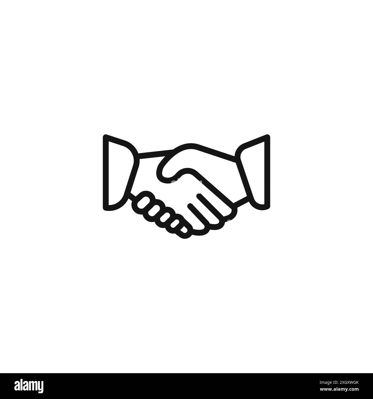 Introduction handshake Stock Vector Images - Alamy
