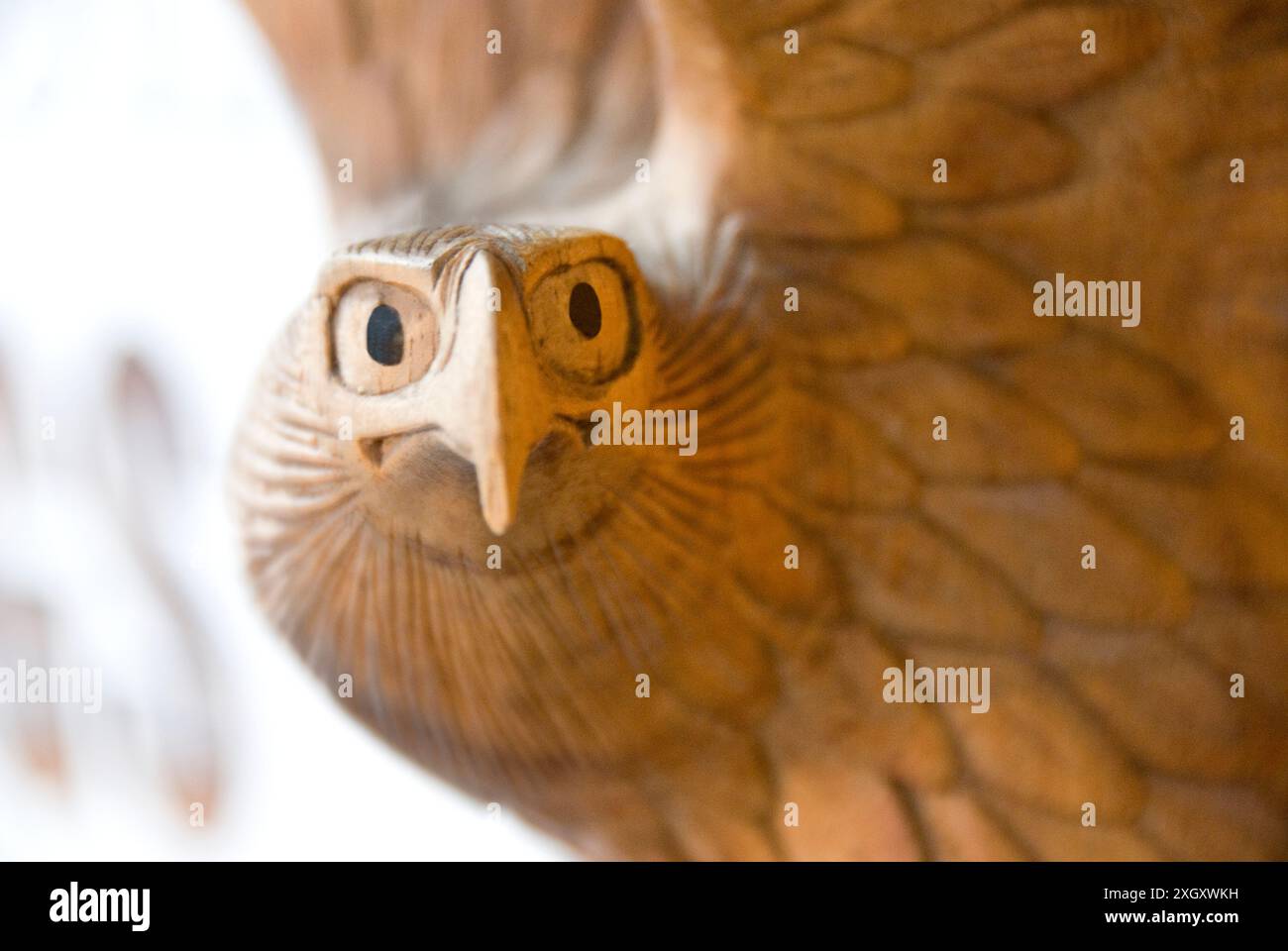 Native American Eagle Wood Carving detail - Ketchikan, Alaska - USA ...