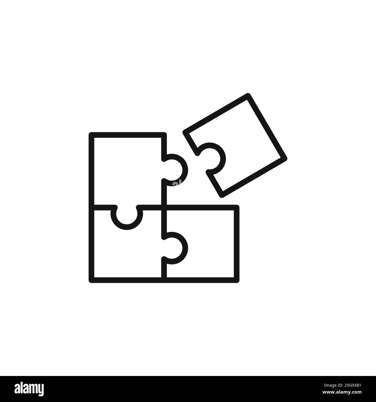 Missing white tile Stock Vector Images - Alamy