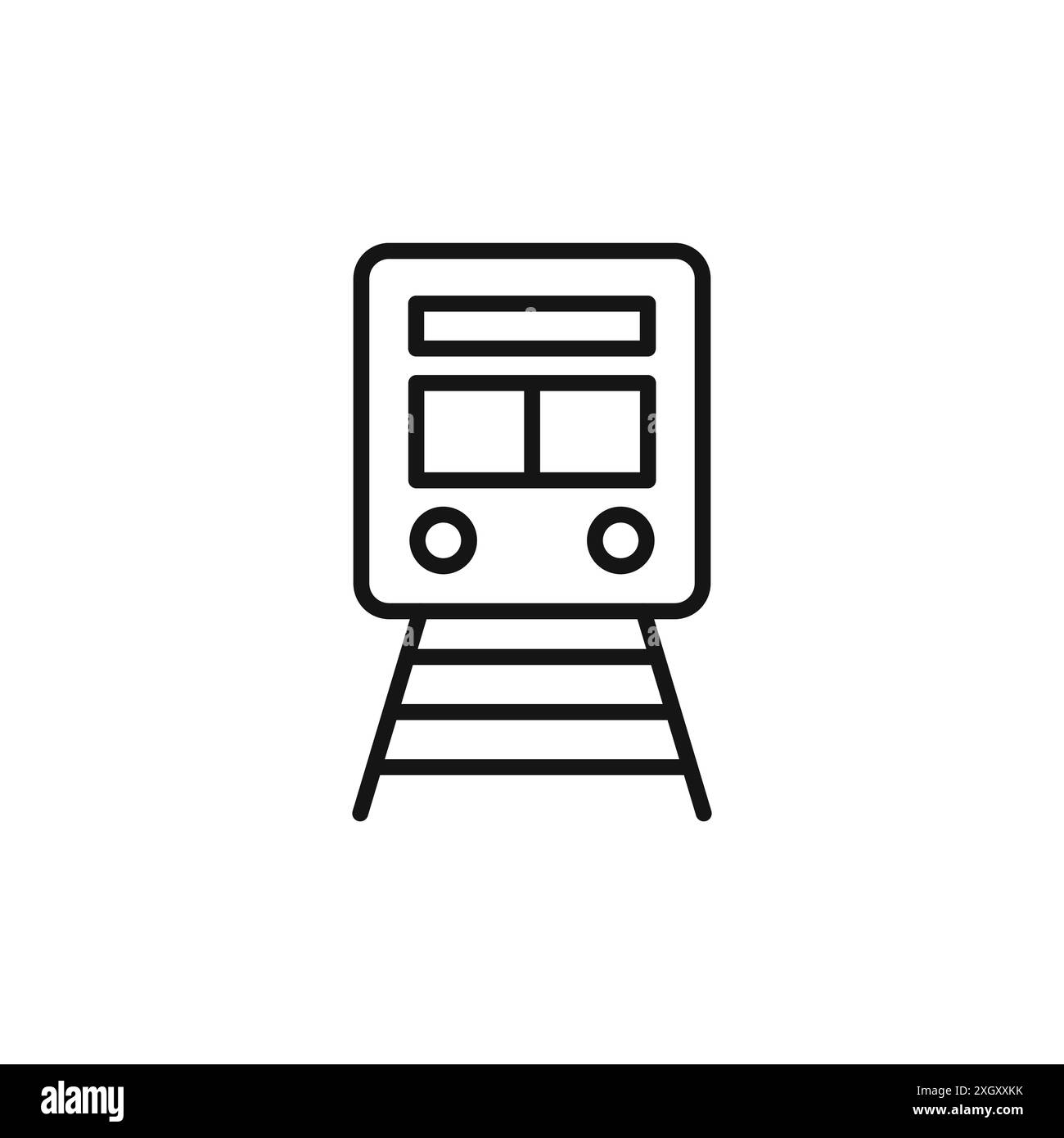 Steam train service Stock Vector Images - Alamy