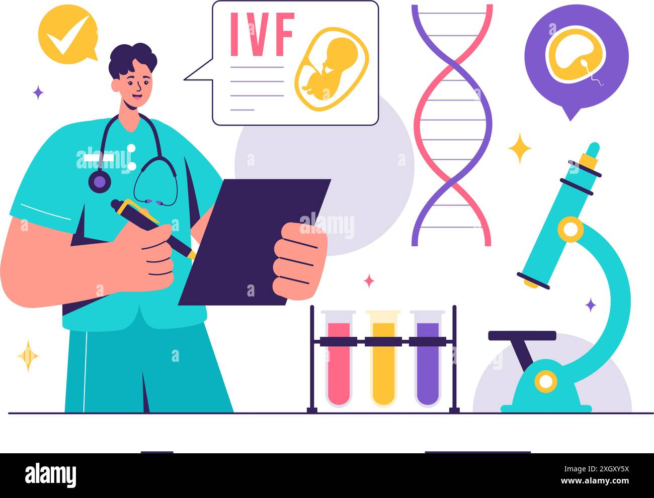 Reproductive illustration hi-res stock photography and images - Alamy